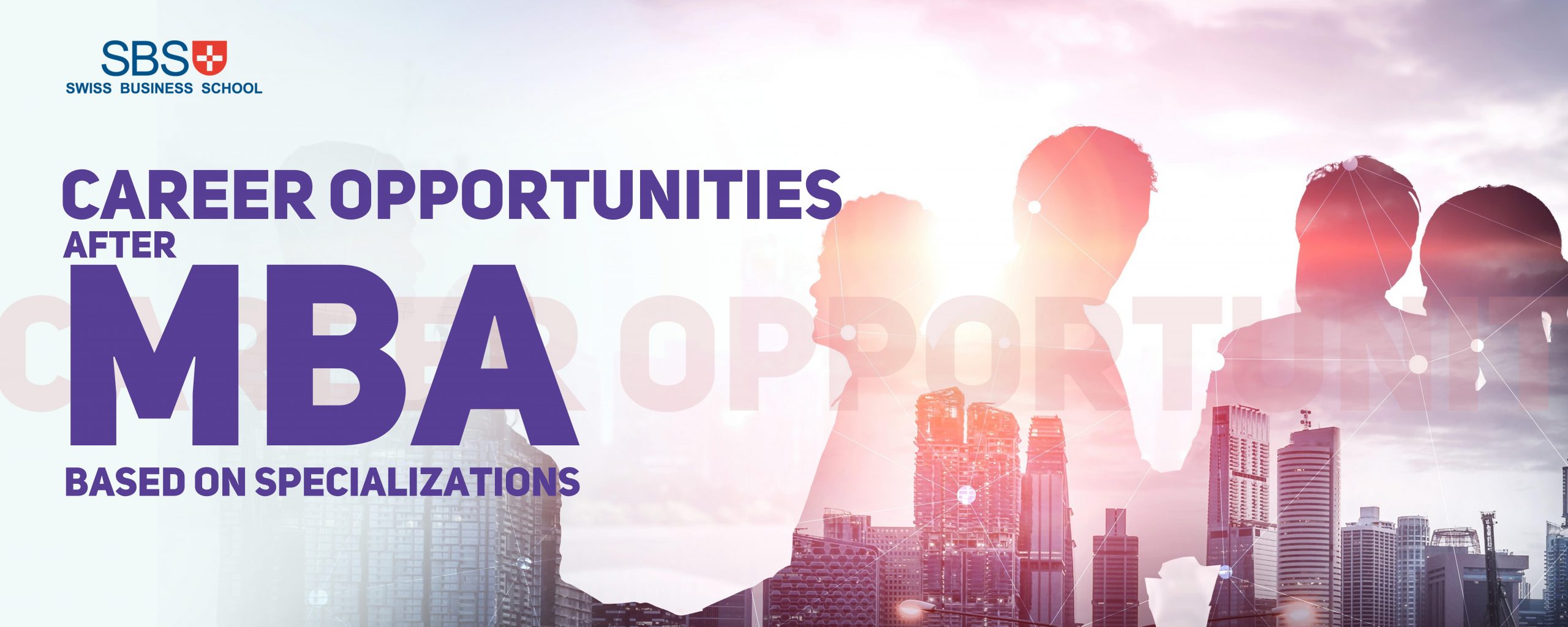 Career opportunities after MBA based on specializations - industry ...